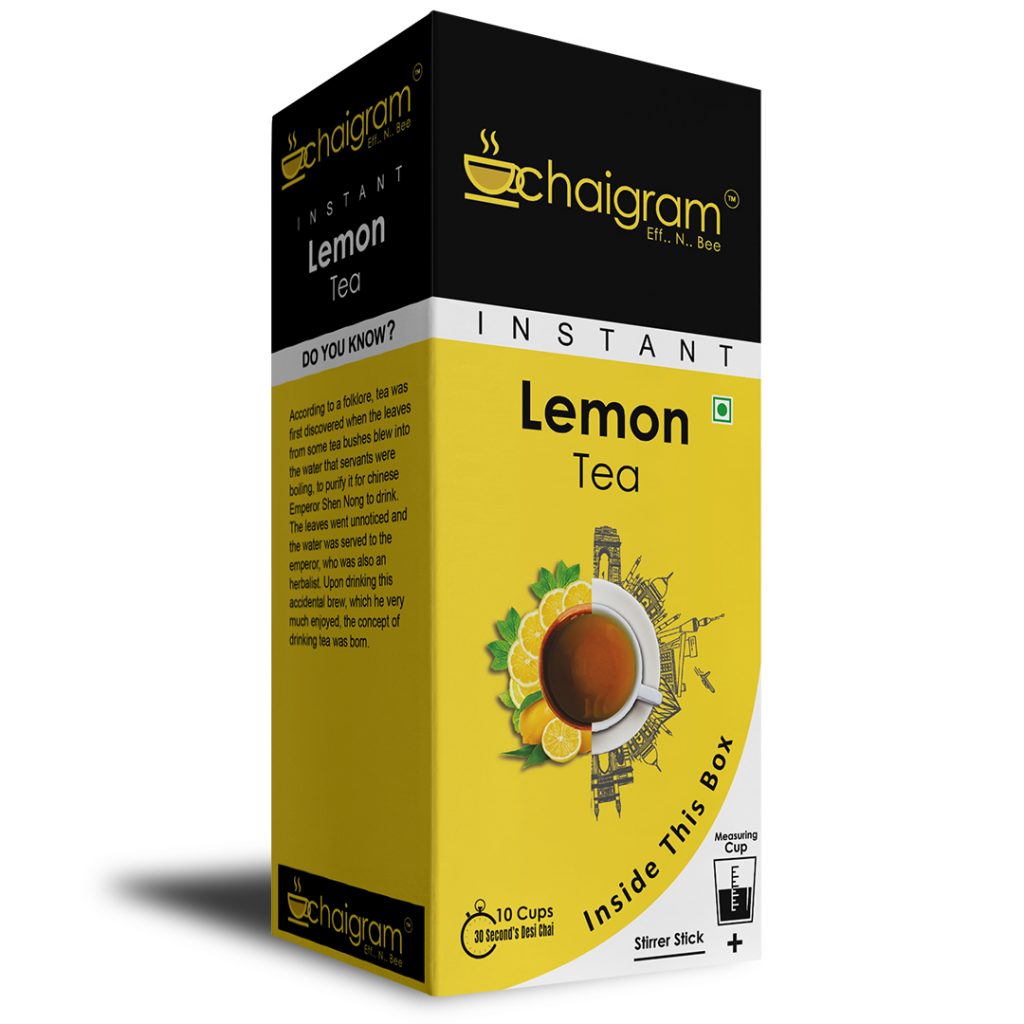Lemon Tea – Pack of 10 Sachets | Chaigram
