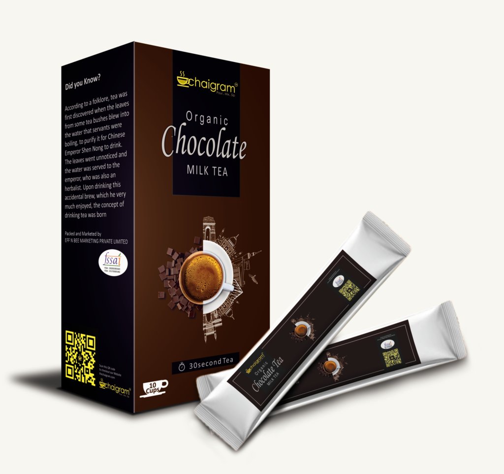 Chocolate Tea – Pack of 10 Sachets | Chaigram